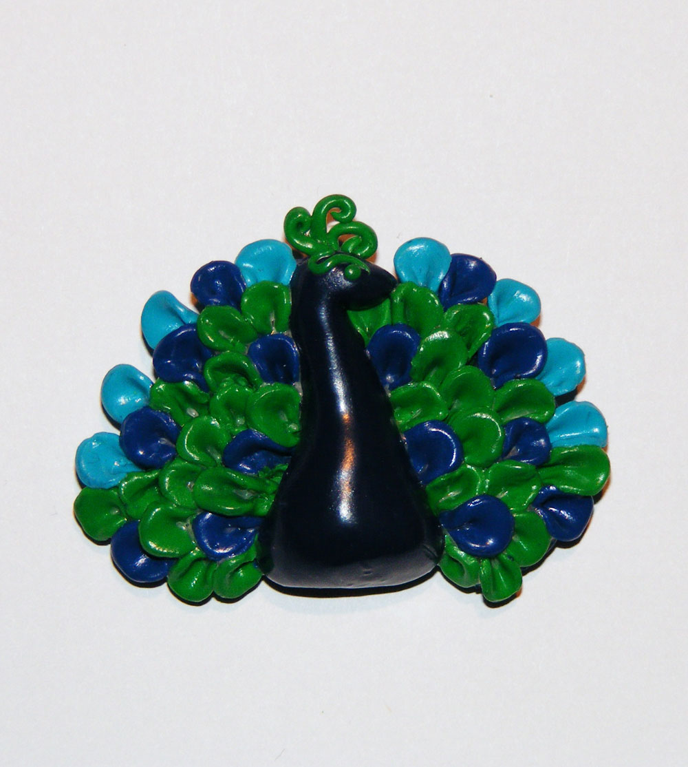 honeysuckle: Brosa fimo paun