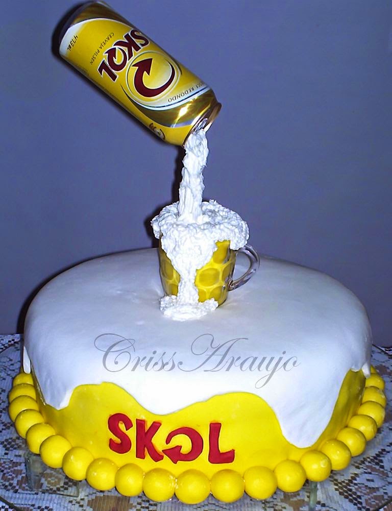 Arte & Bolo: Bolo Skol