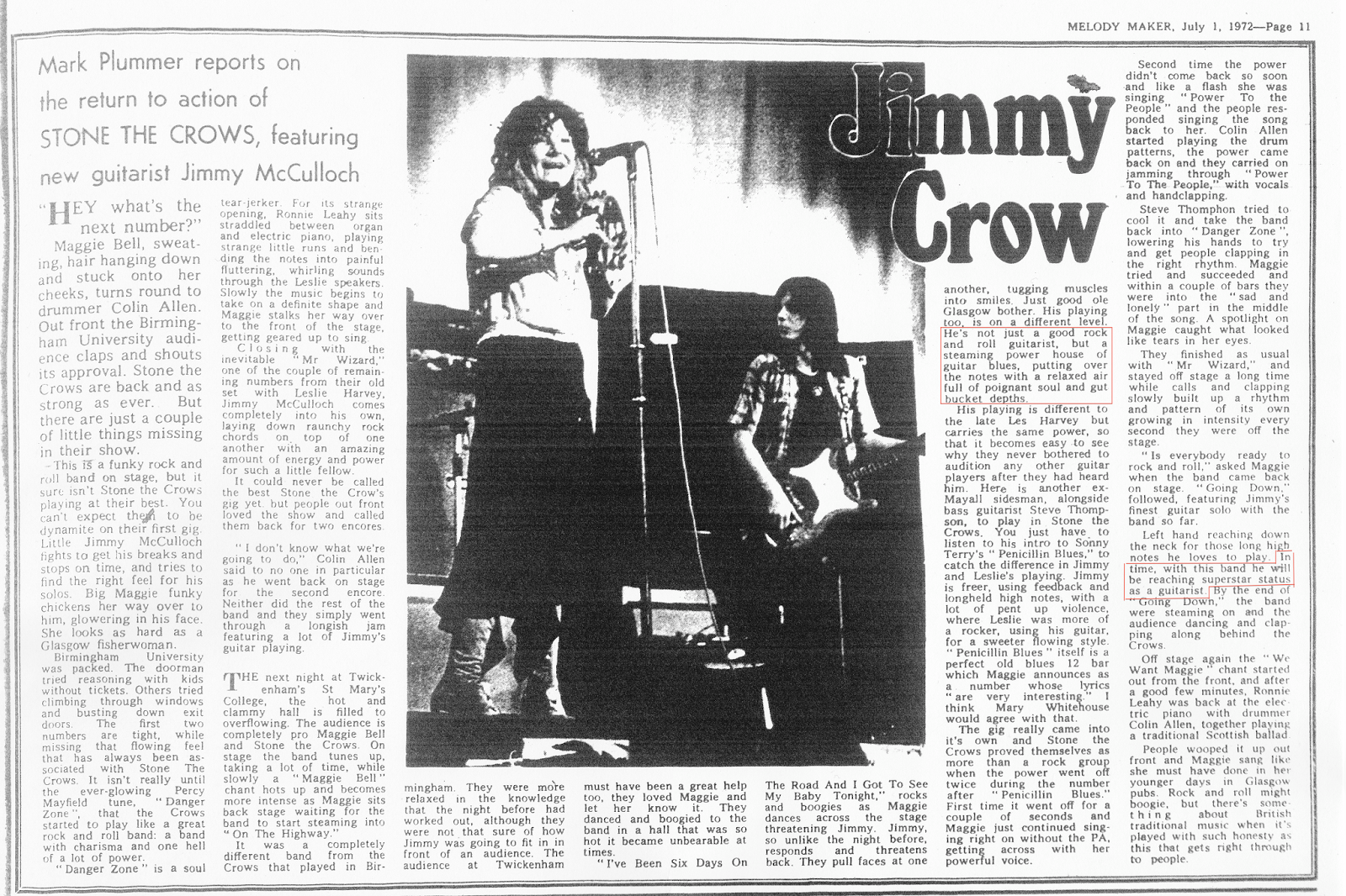 Jimmy McCulloch Fan Japan