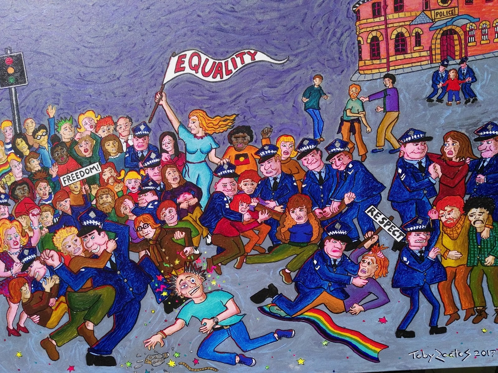 Toby the Punk Poofy Cat: Cry Baby.