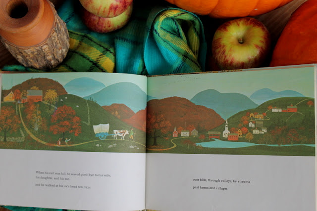 Books and Umbrellas: Ox-Cart Man by Donald Hall & Illus by Barbara Cooney