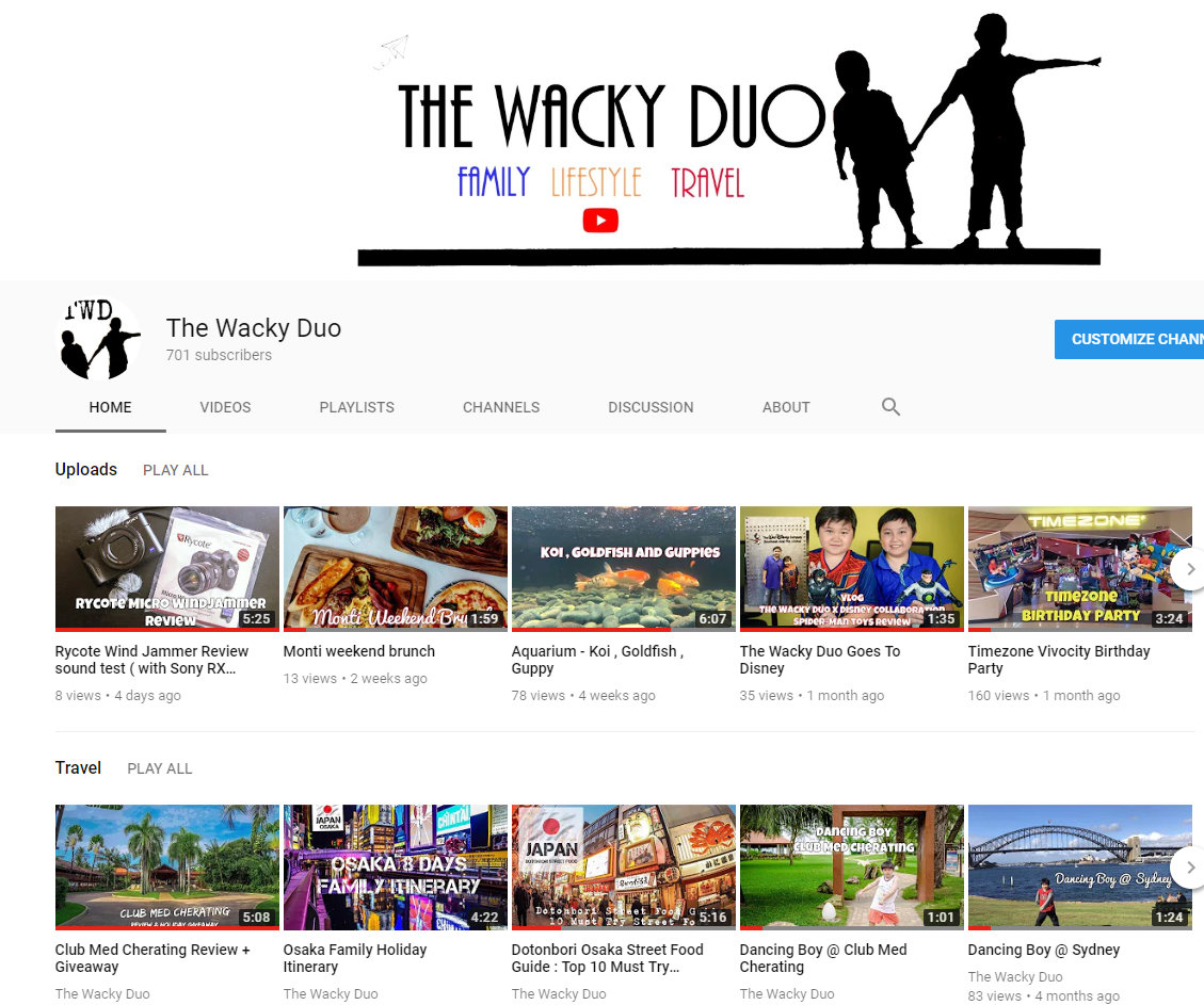 The Wacky Duo Youtube Channel - TheWackyDuo.com - Singapore Wacky ...