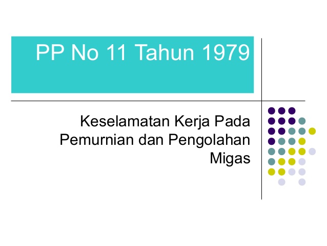 Peraturan Pemerintah RI Nomor 11 Tahun 1979 - Alif MH