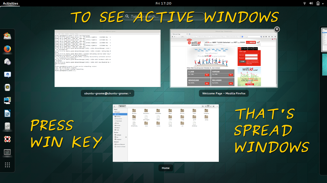 Beginner GNOME 3 Desktop Usage Guide