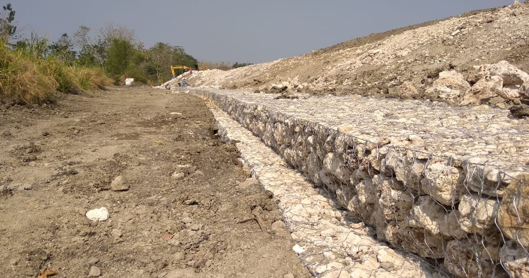 Pasang Bronjong Batu - Jasa Pasang Bronjong Gabion