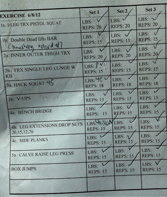 my fitness journal: LEG DAY.....