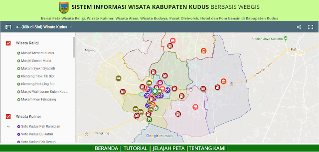 Sistem Informasi Wisata Kabupaten Kudus