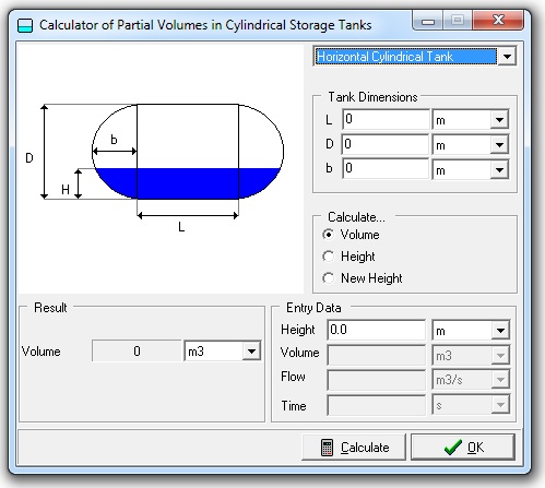 Engineering Zone: VESSEL PARTIAL VOLUME CALCULATOR
