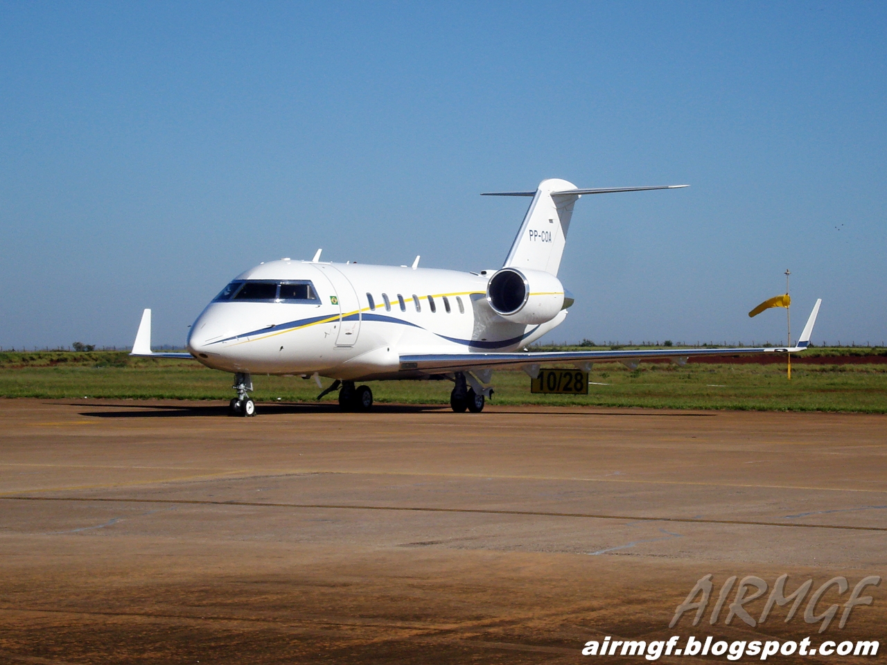 AIRMGF: PP-COA : BOMBARDIER CANADAIR CL-6002B-16 CHALLENGER 605