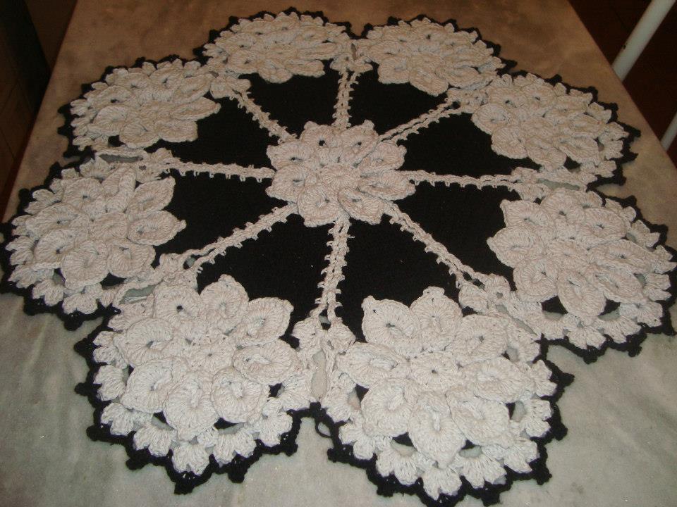 Junior Crochê: tapete marcelo nunes