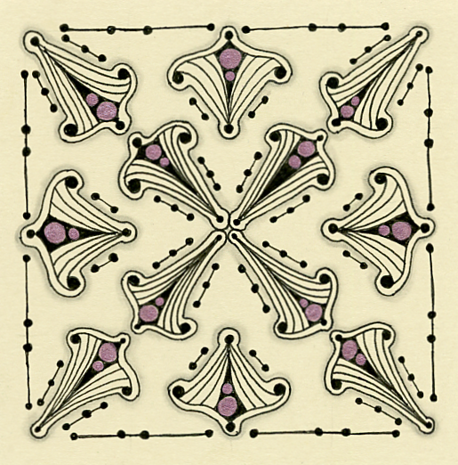 Time for Tangling: Today's Tangles - Bonnie, Msst & Beadlines