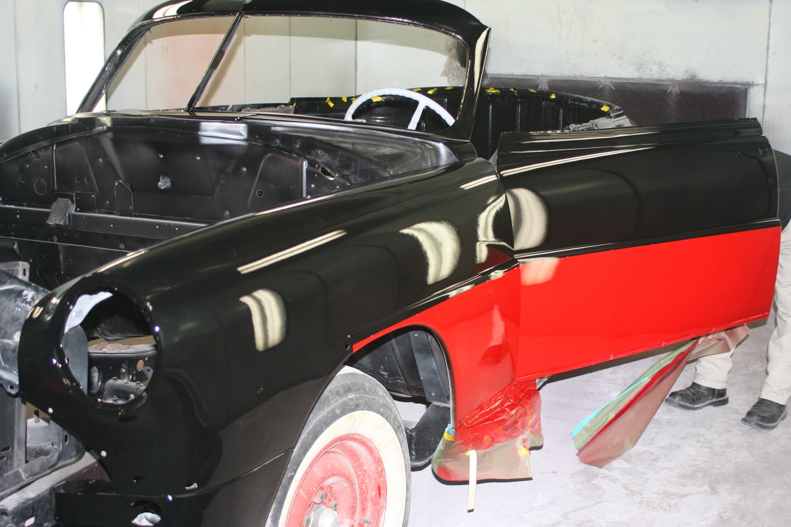 Russell and Vicki's '52 Hudson Hornet Convertible Restoration