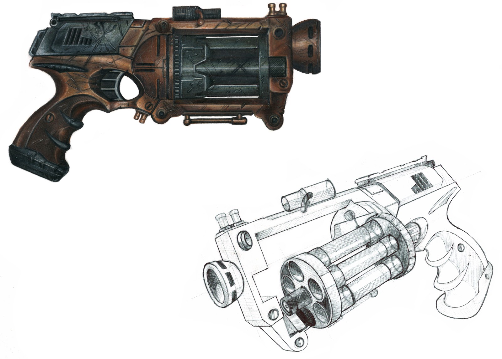 VanruWorks: Steampunk Gun