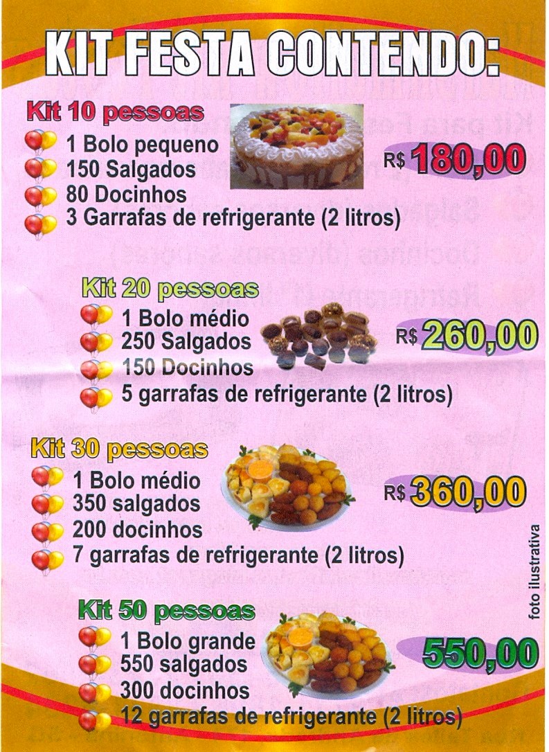 Marshmallow kit Festas: Sugestões de Kits