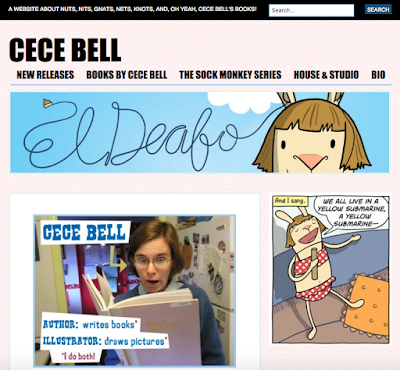 The Library Voice: Cece Bell, Author & Illustrator, Visits Hagan & Mrs ...