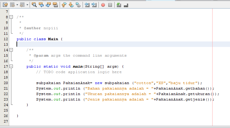 PEMROGRAMAN BERORIENTASI OBJEK (INHERITANCE) – riskaagustin’s blog