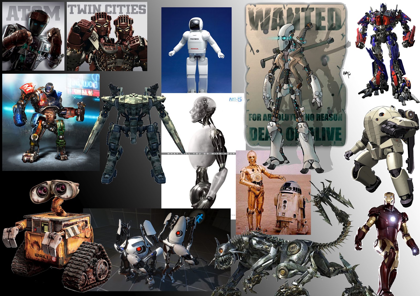 SkyWolf Productions: Robot Concept Art