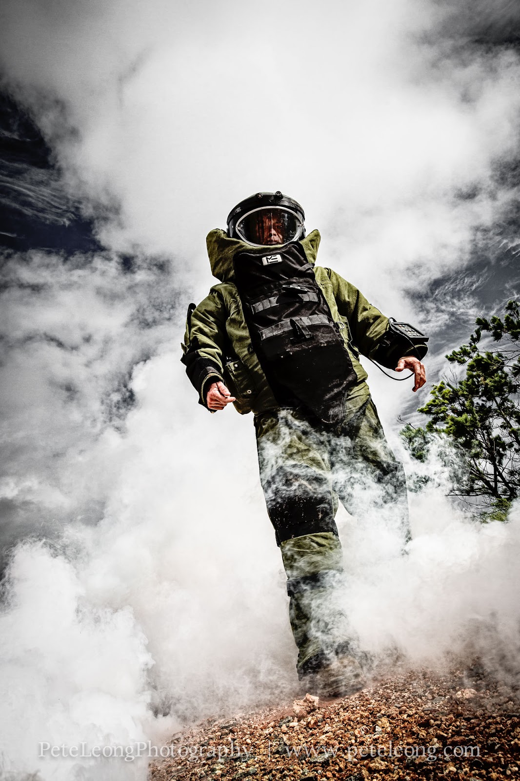 My EOD bomb suit shoot shared on Petapixel.com!
