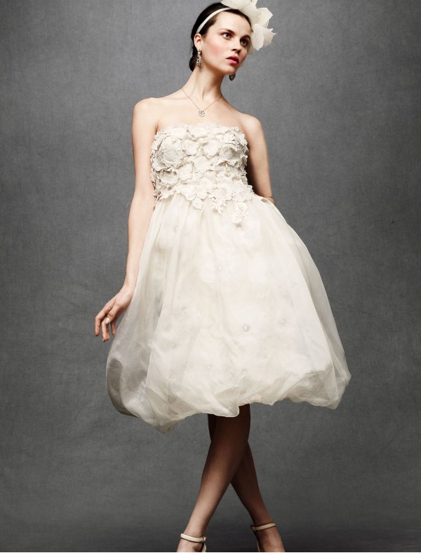 Splash of Ivory For Bride's Attire