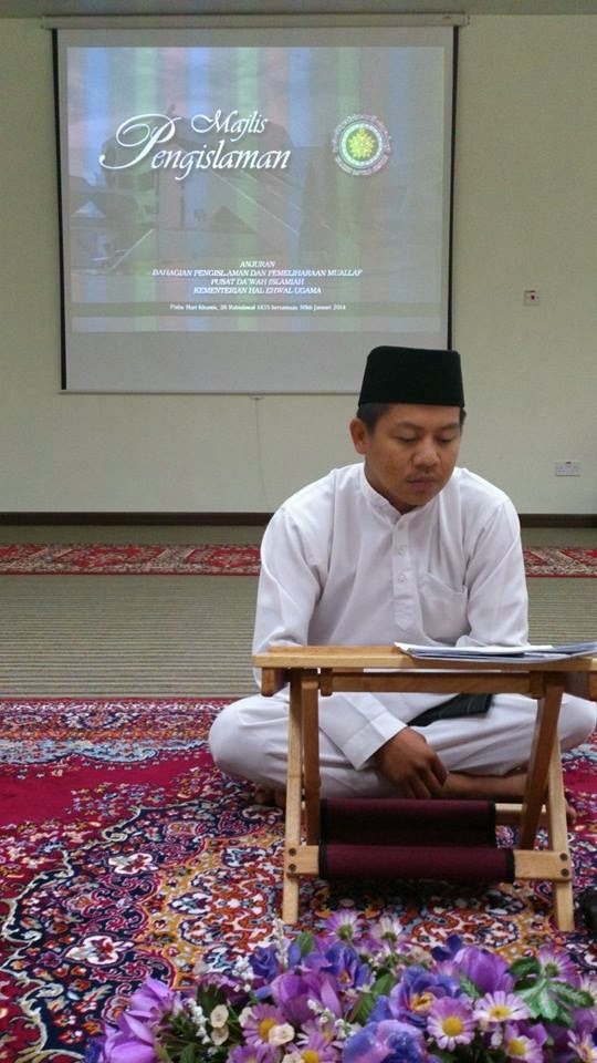 Unit Pengislaman Bahagian Pengembangan Da'wah: Majlis Pengislaman ...