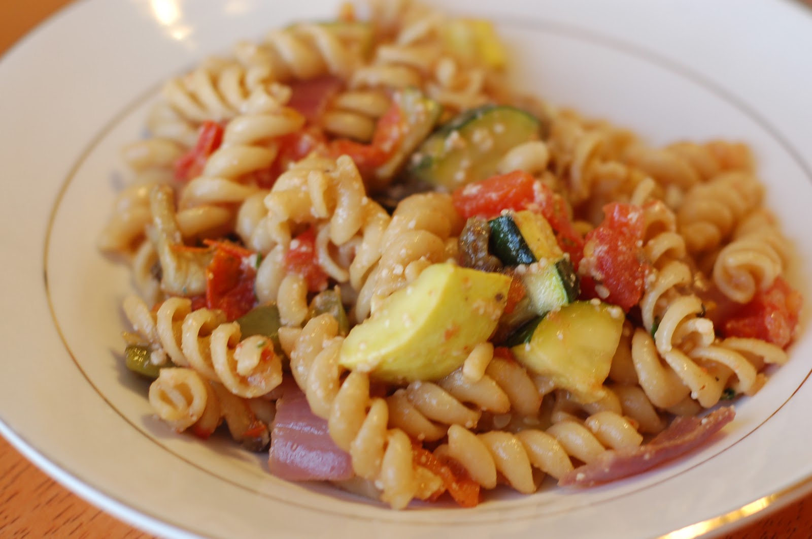 The Sparitarian: Roasted Ratatouille Pasta