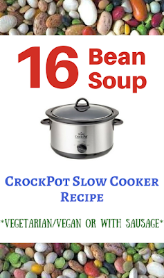 CrockPot 16 Bean Soup Recipe - A Year of Slow Cooking