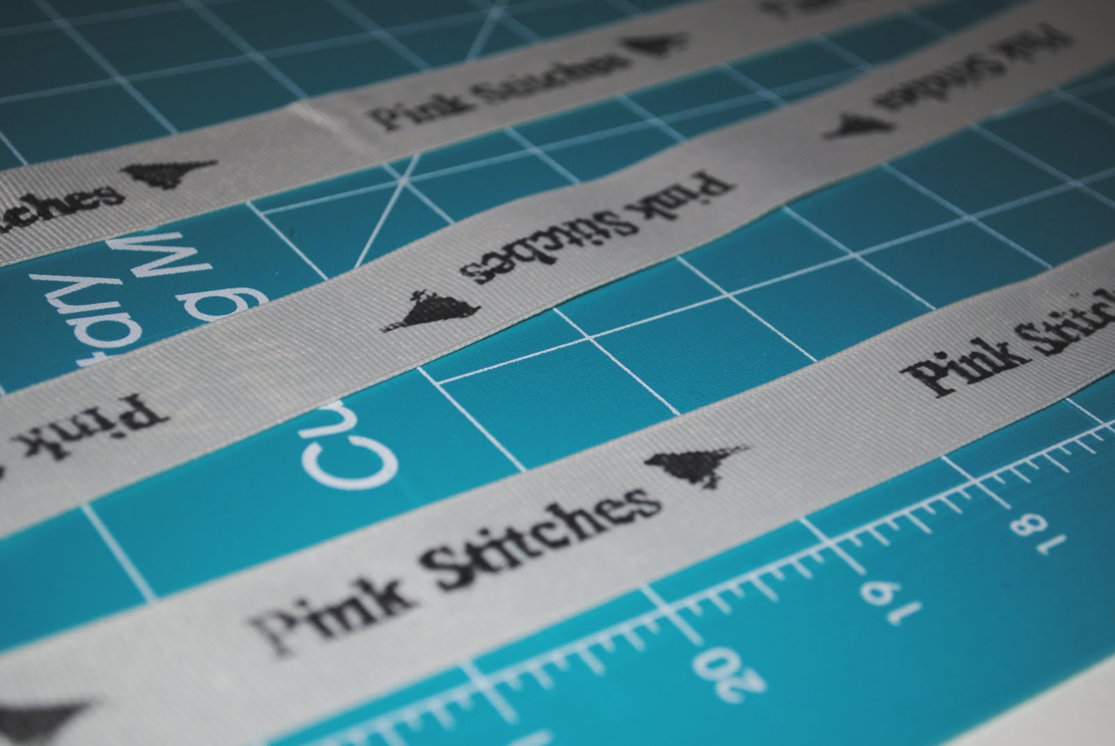 Pink Stitches: How To Make Your Own Labels