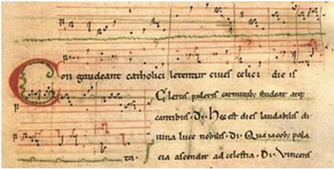 latin.de.cuisine: CONGAUDEANT CATHOLICI, CODEX CALIXTINUS APPARUIT