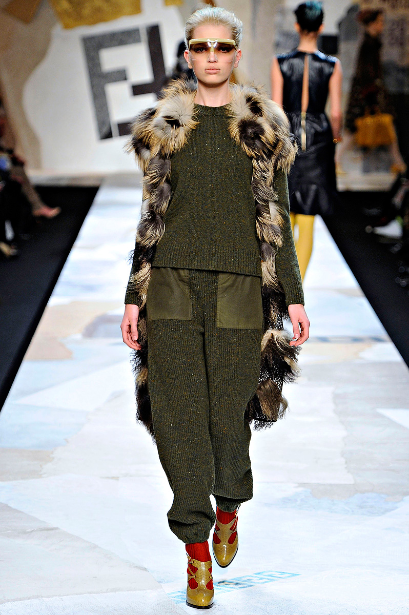fendi f/w 11/12 milan | visual optimism; fashion editorials, shows ...