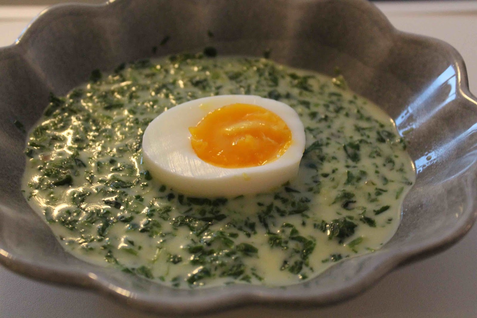 Få lite Matro: Spenatsoppa