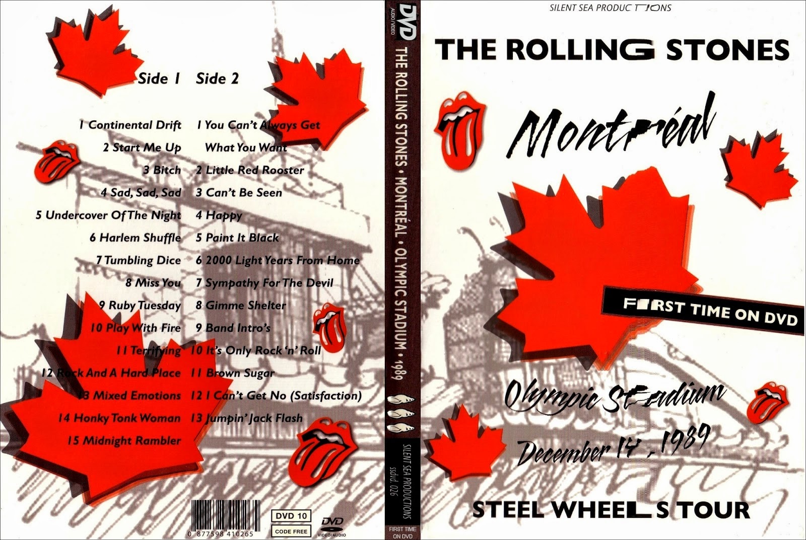 T.U.B.E.: The Rolling Stones - 1989-12-14 - Montreal, QC, CA (2xDVDfull ...