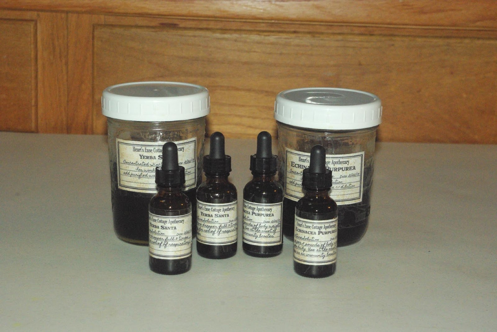 A View From The Cottage: How to Make an Herbal Tincture Part 2