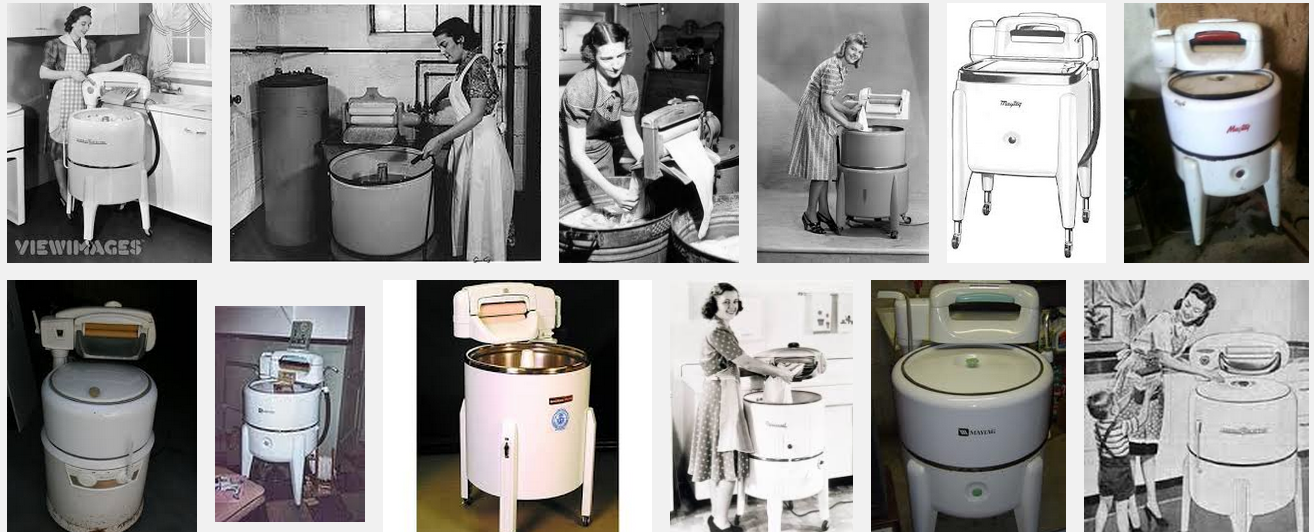 EMPEHI.blogspot.com: Washing Machine Back in the Good Old Days 1950 ish?