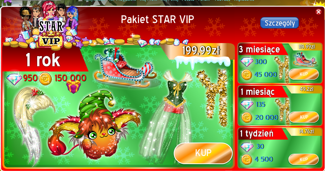 ♥ MovieStarPlanet♥: Nowy pakiet STAR VIP