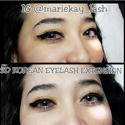 3D KOREAN EYELASH EXTENSION: Menerima Kursus Sulam Alis , Bibir ...
