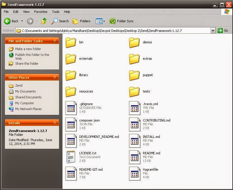 Zend Framework From Scratch Part I Install And Configure Php Zend Framework ~ Ajinkya Mandhare