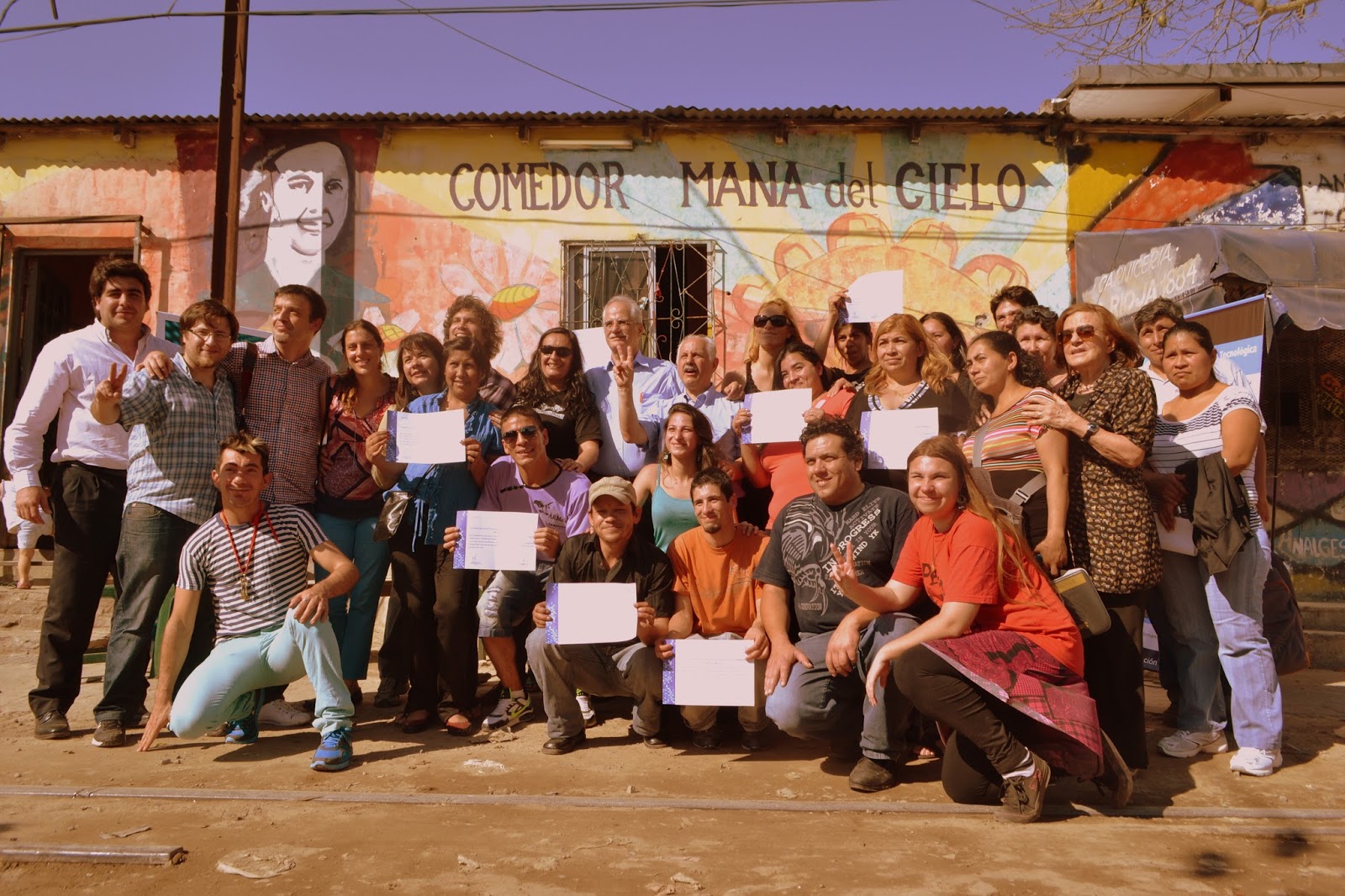 Taiana participó en emotiva entrega de certificados de capacitación en ...