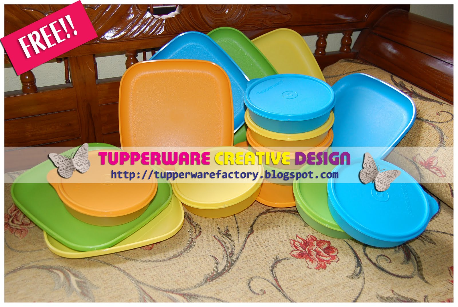 TUPPERWARE CREATIVE DESIGN: GIVE AWAY~ 1 SEPTEMBER- 30 OCTOBER 2011