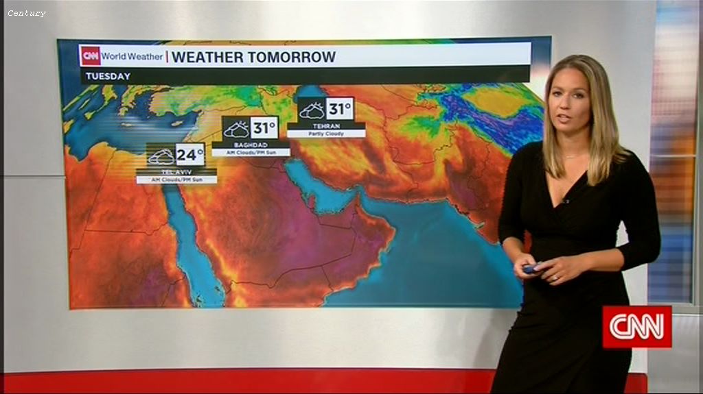 Jennifer Gray - 07 May 18 - CNN World Weather