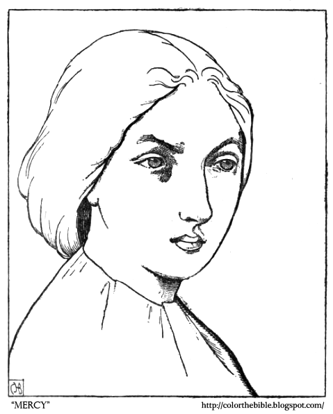 Color "Mercy" from Pilgrim's Progress | Color The Bible