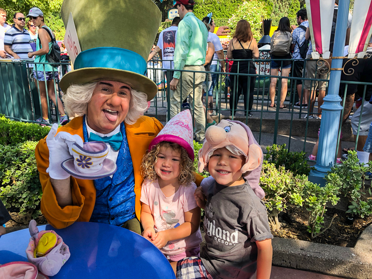 Celebrating Dwarfs at Disneyland and finally getting walked off a ride