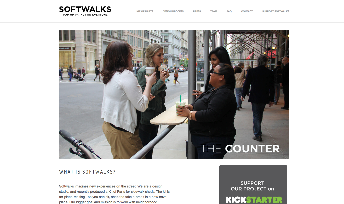 being beta: NYの歩道を誰でも使えるコミュニティにしていく−Softwalksが仕掛けるアーバンプロジェクト