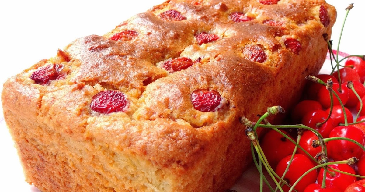 Ambrosia: Egg less Cherry Coconut Bread (Whole Wheat and Butter Free ...