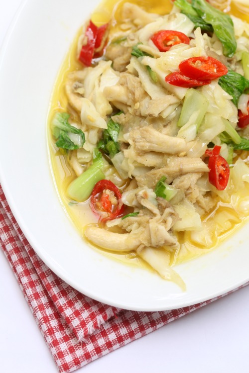 Tumis Sayur Campur - masam manis