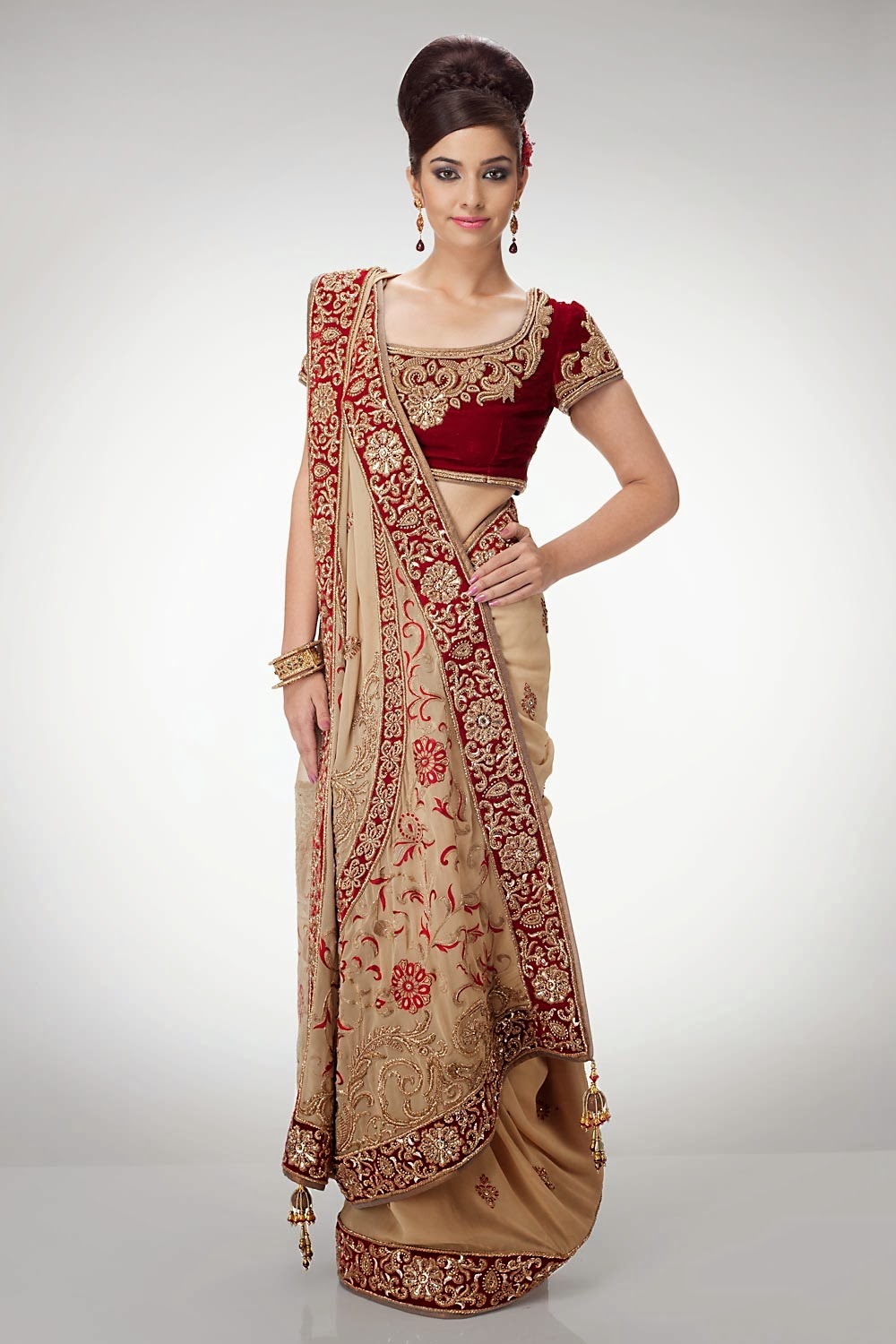 Designer Satya Paul's Bridal Saris | FashionForLife1