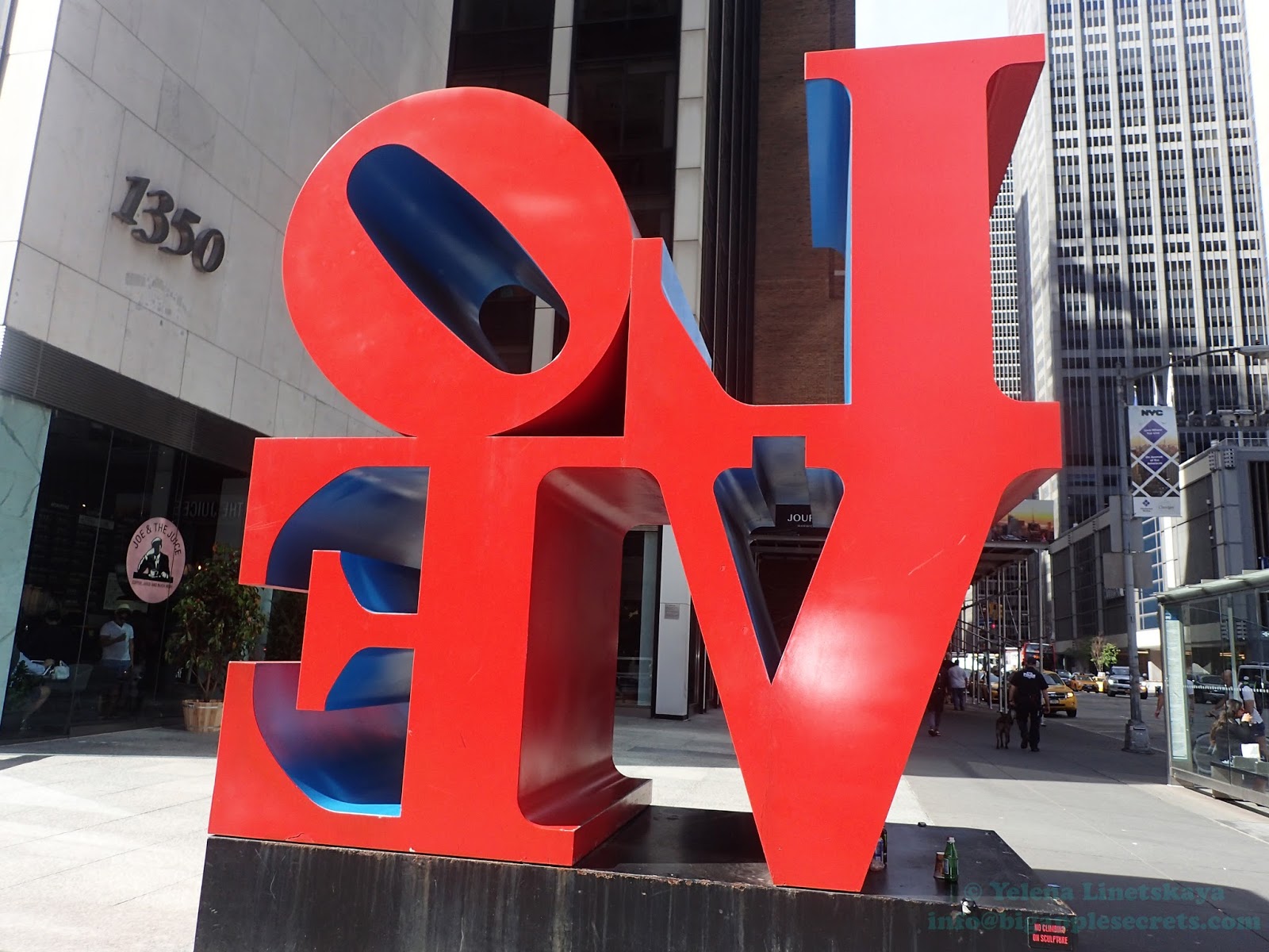 Big Apple Secrets: Love and Hope by Robert Indiana