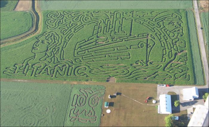 Awesome Corn Crop Maze Art (37 Pics) | Women System
