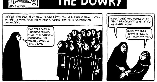 Read Persepolis 1, Section 19: The Dowry, Page 141