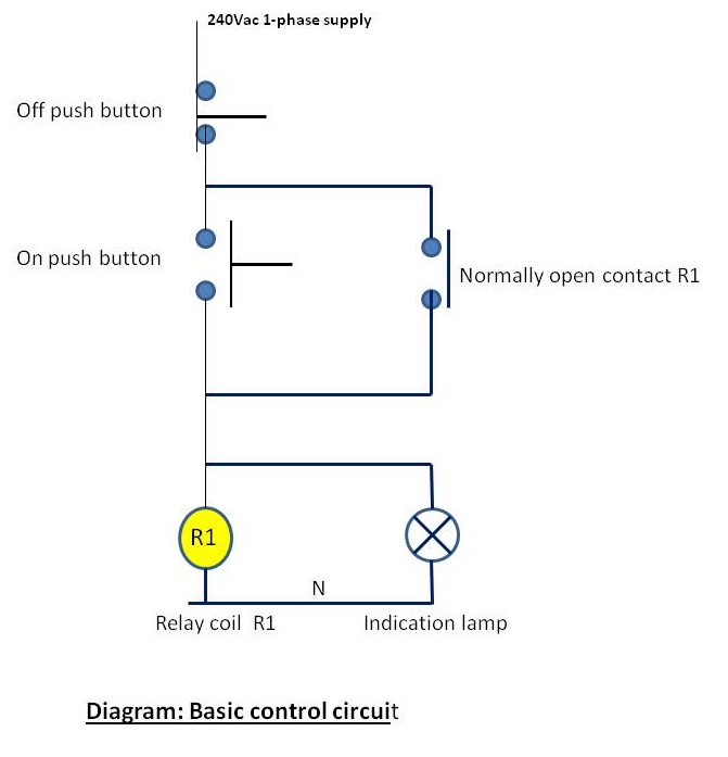 Sizing electrical low voltage components : Litar kawalan
