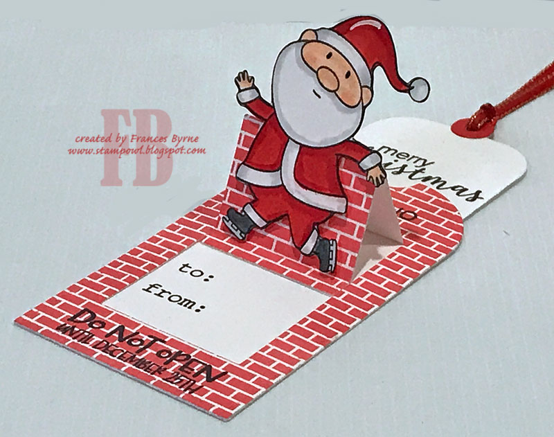 StampOwl's Studio: Santa Slider Tags